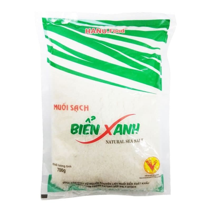 MUỐI HẠT SẠCH BIỂN XANH 700G – LanChi Mart