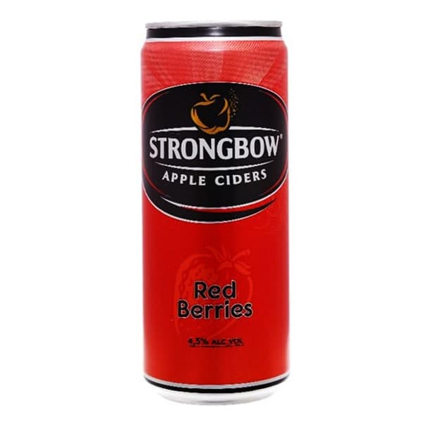 NƯỚC TÁO LÊN MEN STRONGBOW DÂU LON 330ML – LanChi Mart