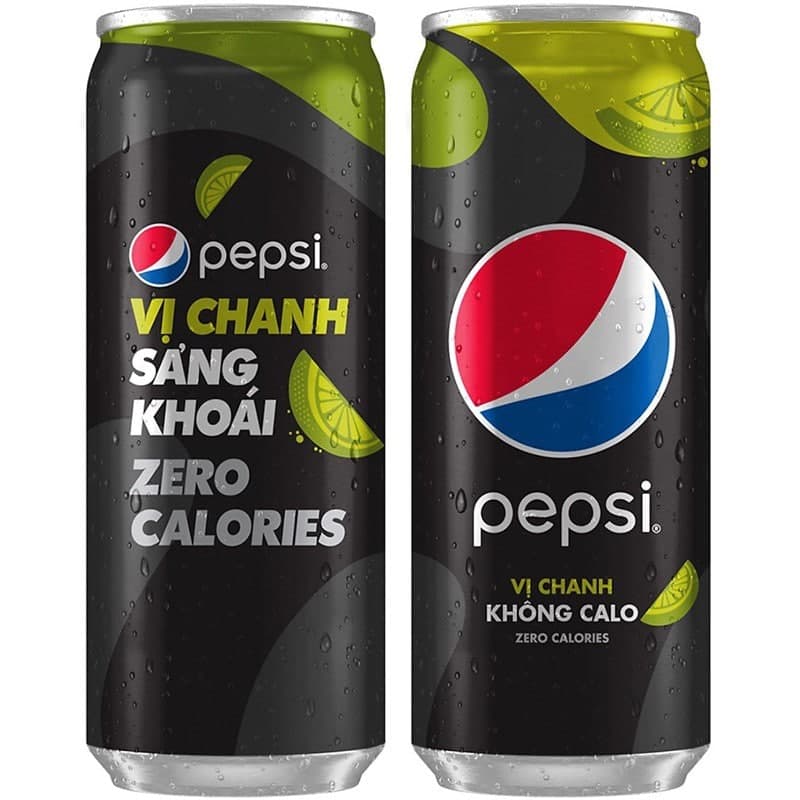 PEPSI KHÔNG CALO CHANH LON 330ML – LanChi Mart