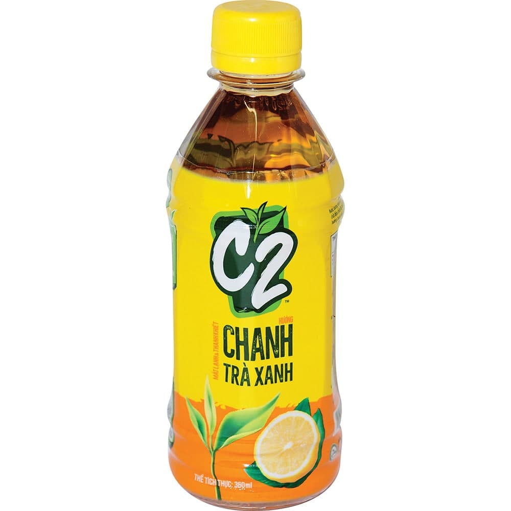 TRÀ XANH C2 CHANH 360ML – LanChi Mart